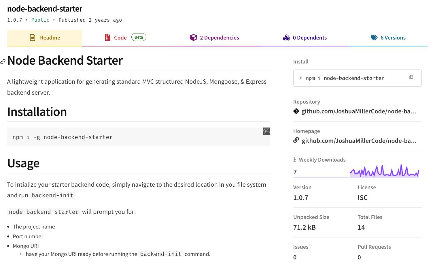 Joshua Miller - Portfolio
